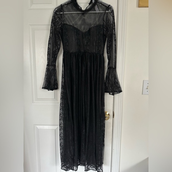 salt | Dresses | Salt Lace See Through Dress M | Poshmark